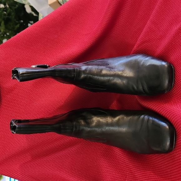 Etienne Aigner | Shoes | Etienne Aigner Esimona Black Calf Boots 2 2 ...